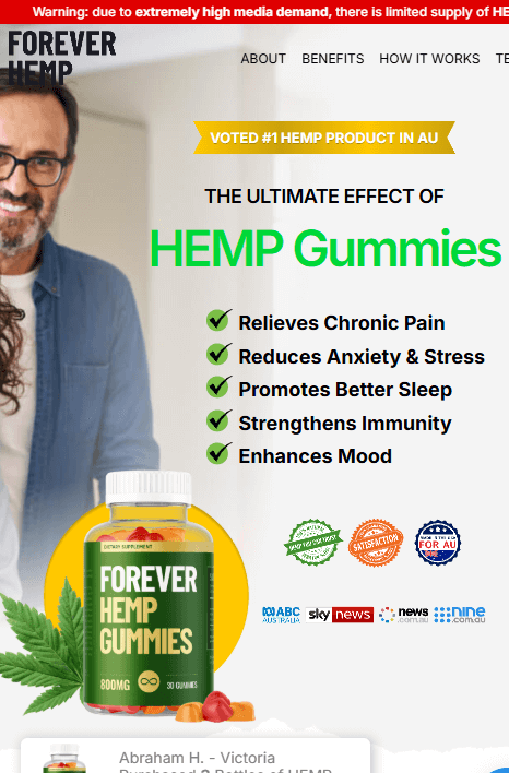 Forever Hemp Gummies - SmartSpotMarket