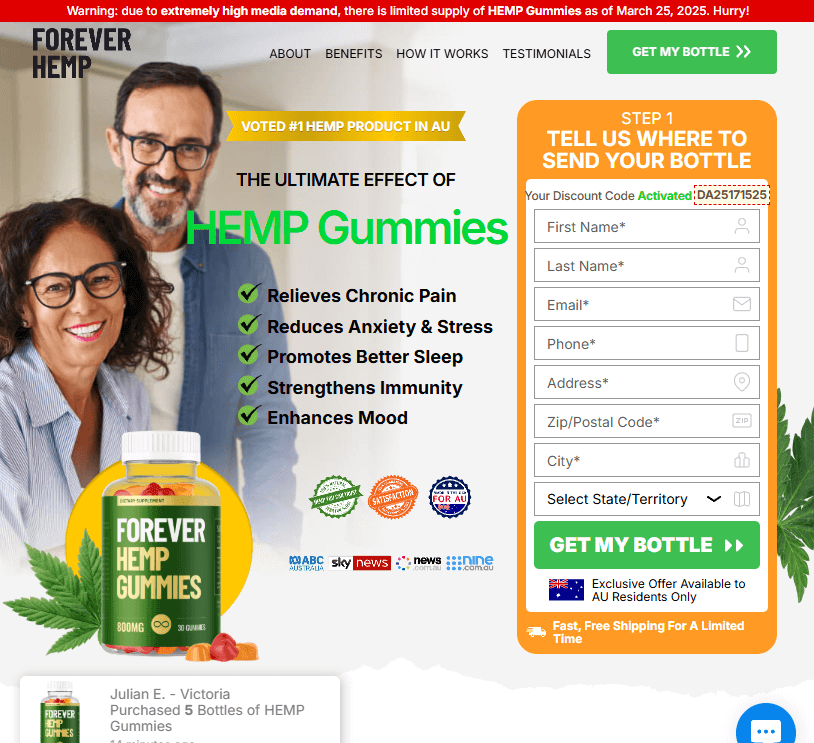 Forever Hemp Gummies - SmartSpotMarket